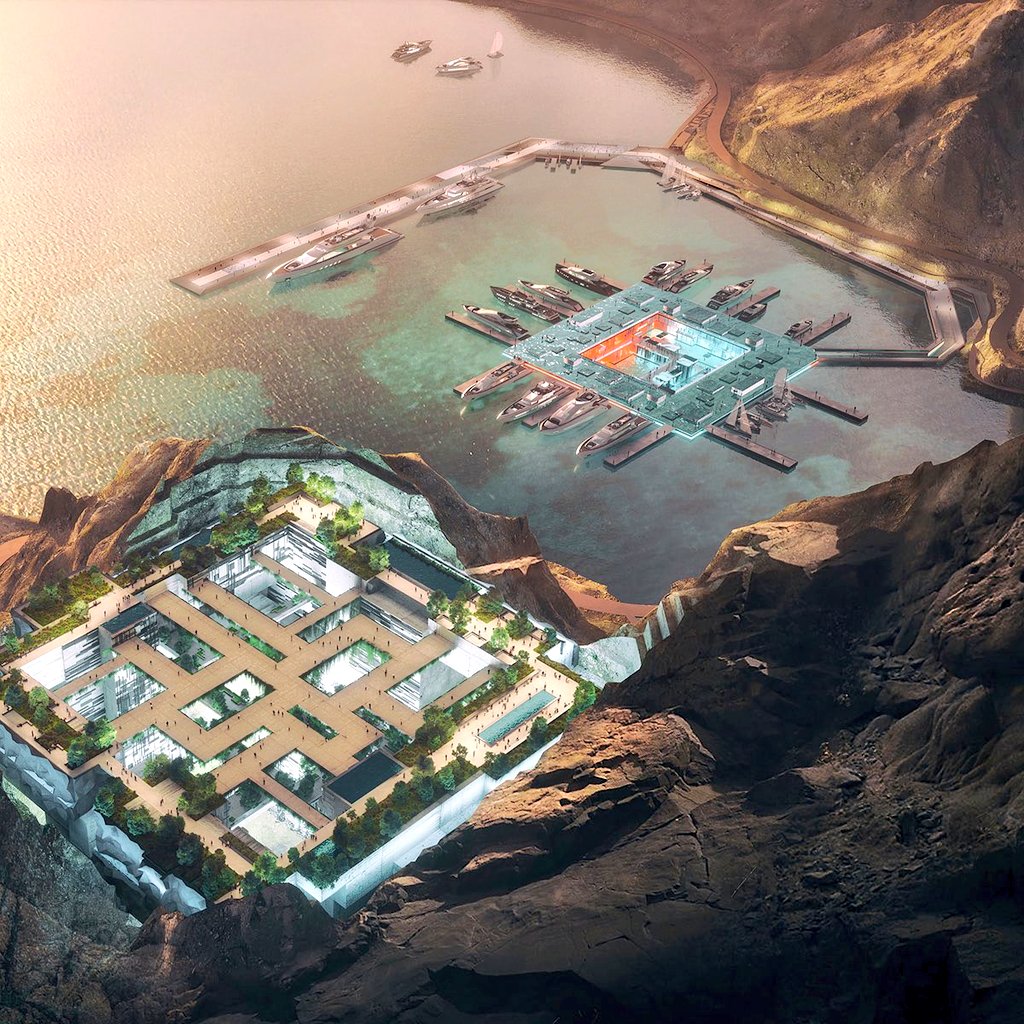 NEOM announces the luxurious futuristic destination “Aquellum” designed ...